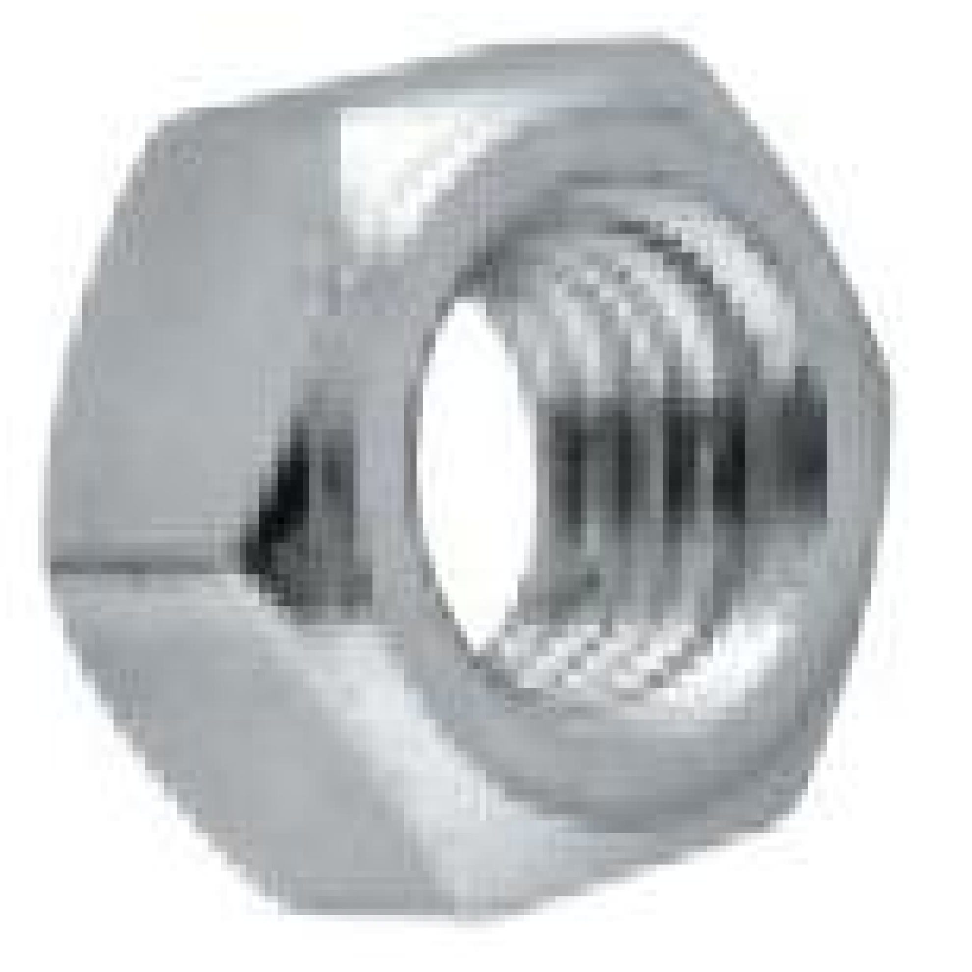 Sechskantmuttern Linksgewinde mit Feingewinde DIN 934 G.8 verzinkt M10x1,25 - 1 Stück, Schrauben ...